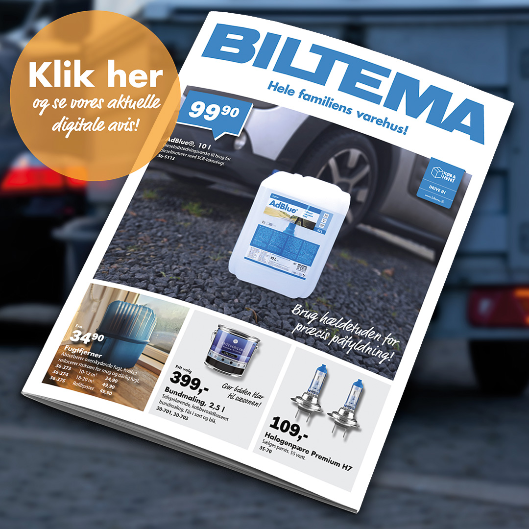 Biltemas digitale avis - Aktuelle varer og sæsoninspiration - Biltema.dk