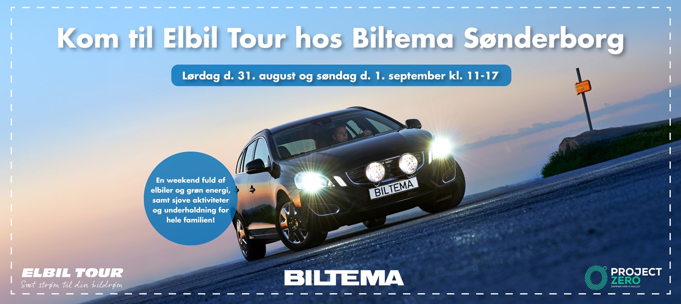 Kom til Elbil Tour hos Biltema Sønderborg - Biltema.dk
